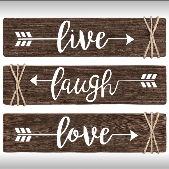 Accessories | Rustic Wood Arrow Sign Wall Decor | Poshmark